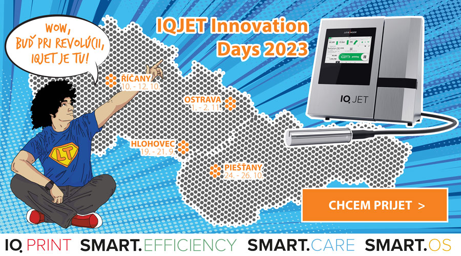 IQJET - nový standard kódování a značení